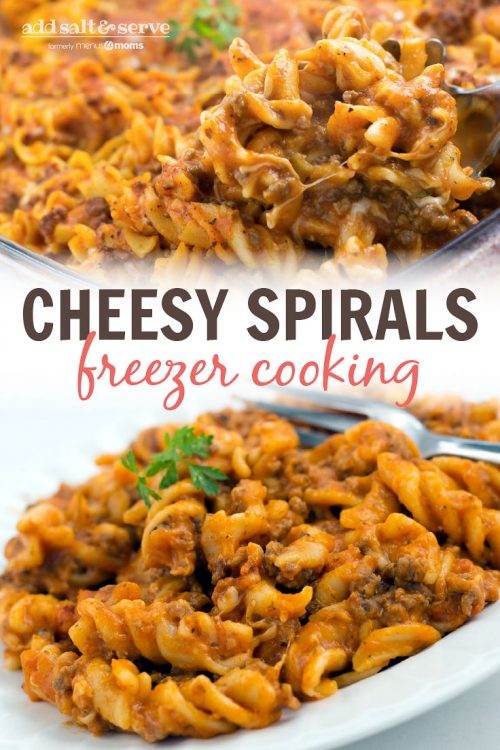 Cheesy Spiral Pasta – Add Salt & Serve