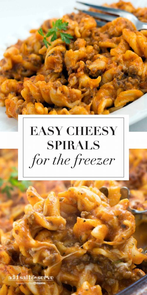 Cheesy Spiral Pasta – Add Salt & Serve