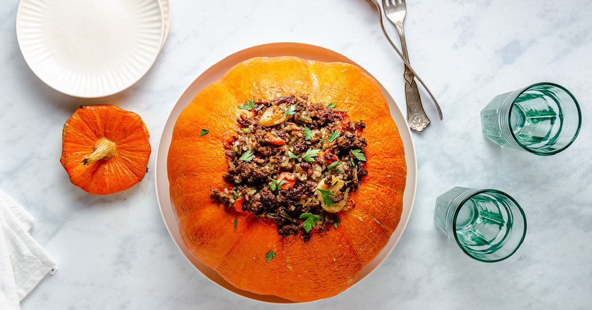 Dinner In a Pumpkin – Add Salt & Serve