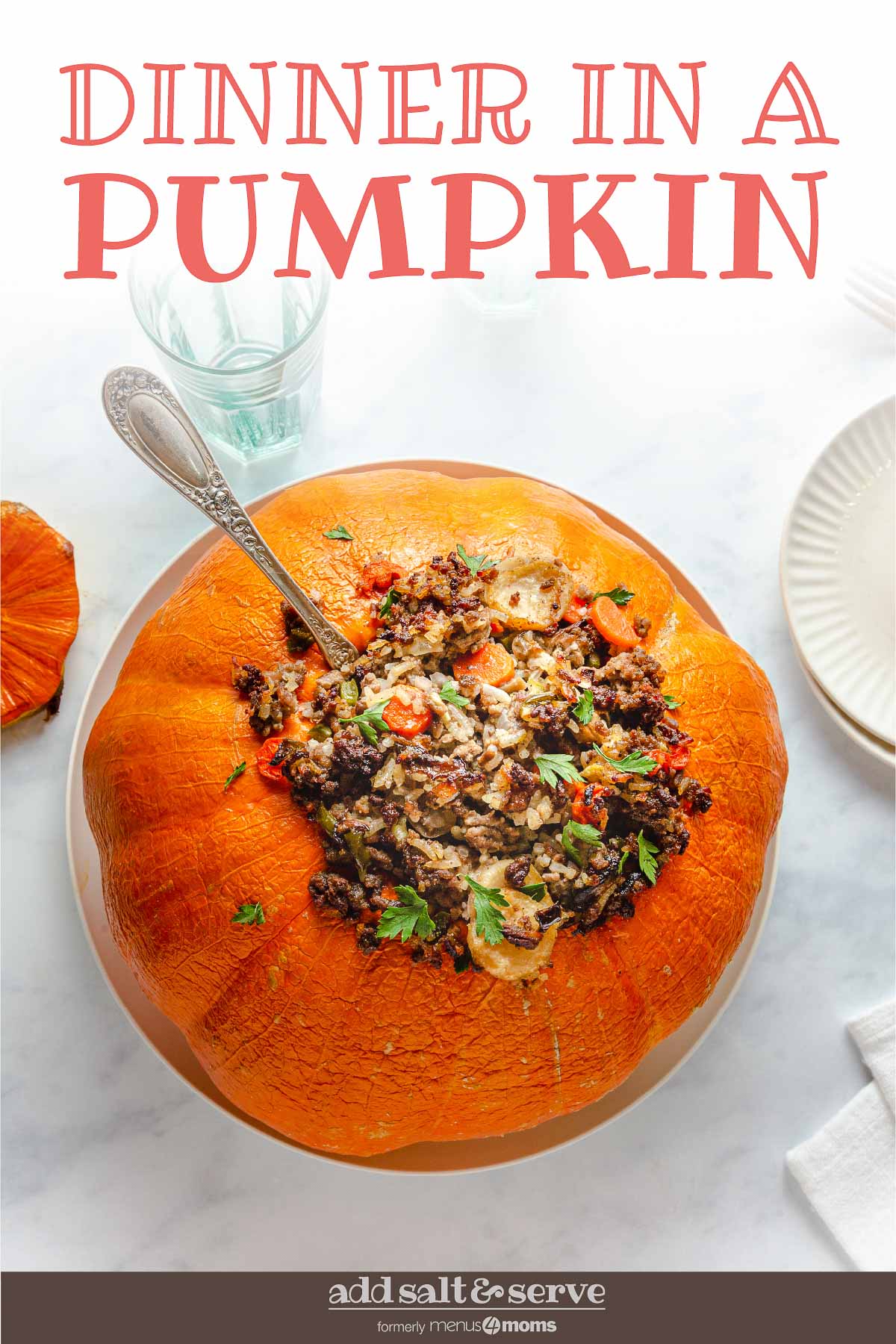 Dinner In a Pumpkin – Add Salt & Serve