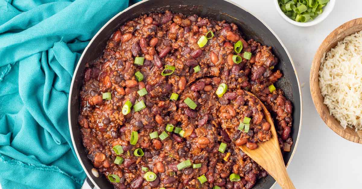 BBQ Beans with Beef (30 Minutes) – Add Salt & Serve