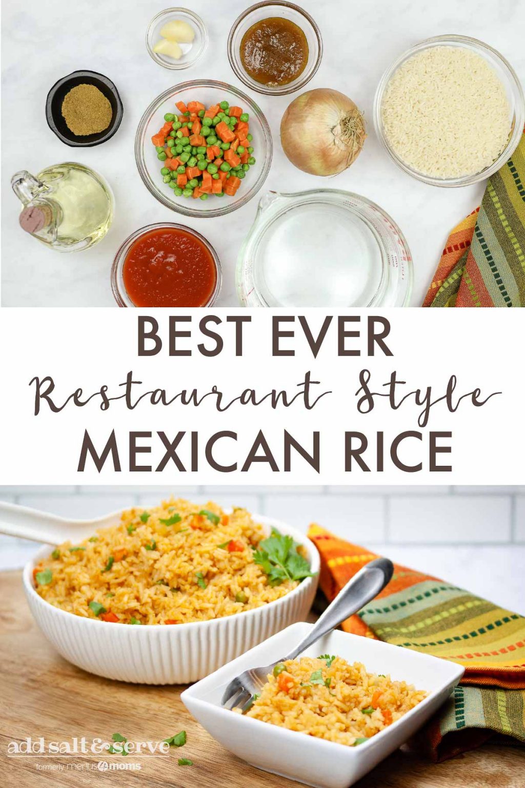 Mexican Rice with Vegetables – Add Salt & Serve